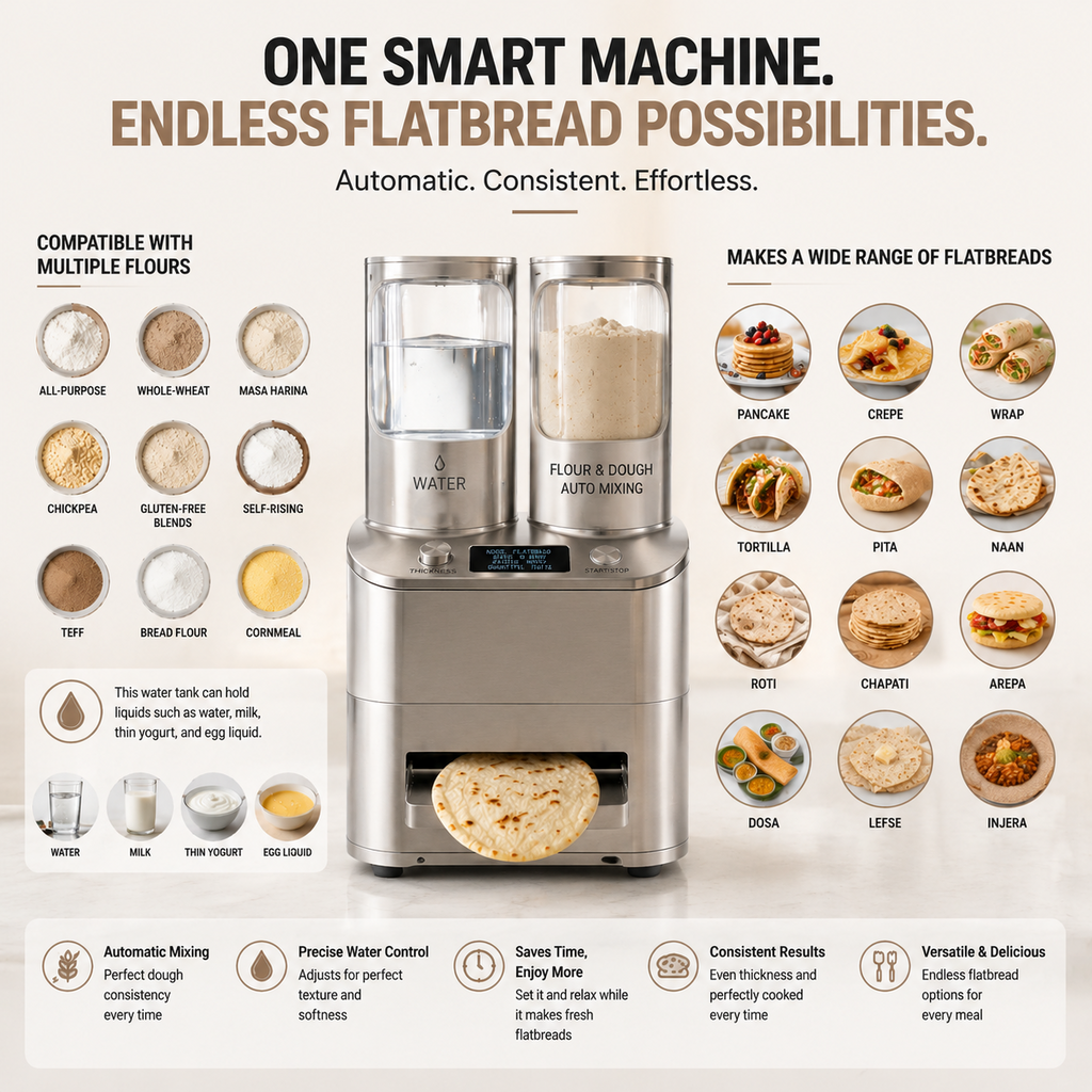 Automatic Smart Pancake Griddle Machine – Fundera